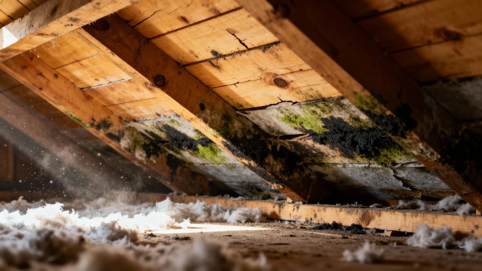 Attic Mold: Causes, Health Risks & Safe Removal Guide for Homeowners
